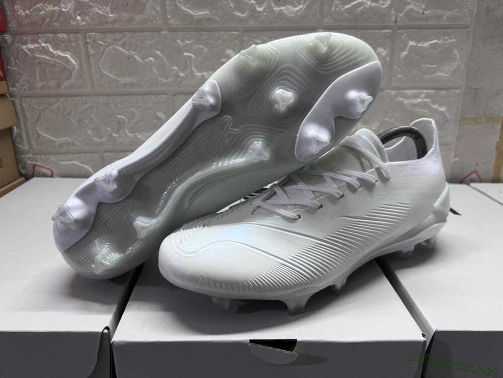 Men's FG Football Boots - White and Beige Colorway | Shop the Adidas ...